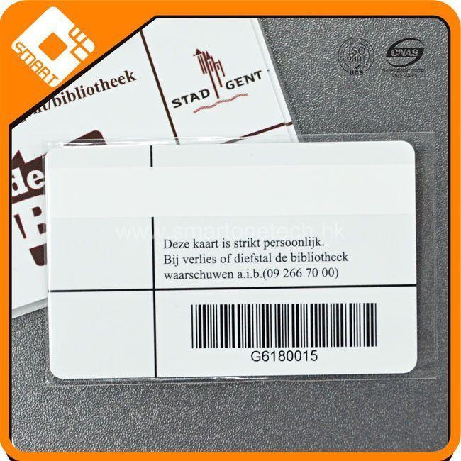 PVC plastic printable barcode membership cards-Card Supplier Smart One