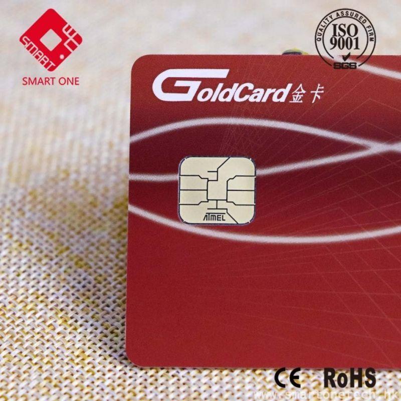 Customized ISO Plastic PVC ISSI24C16 Contact Contactless IC Chip Smart ...