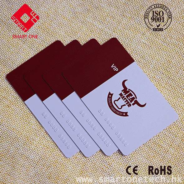 Custom Printed 13.56MHz Plastic PVC membership Card-Card Supplier Smart One