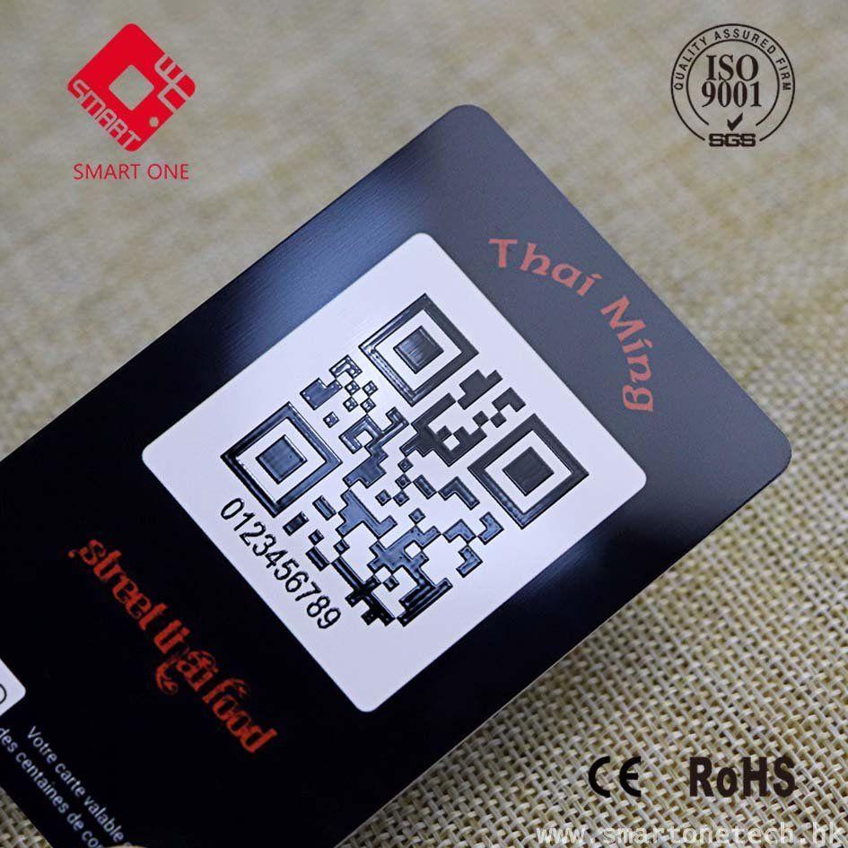 plastic Custom magnetic stripe barcode VIP credit card-Card Supplier ...