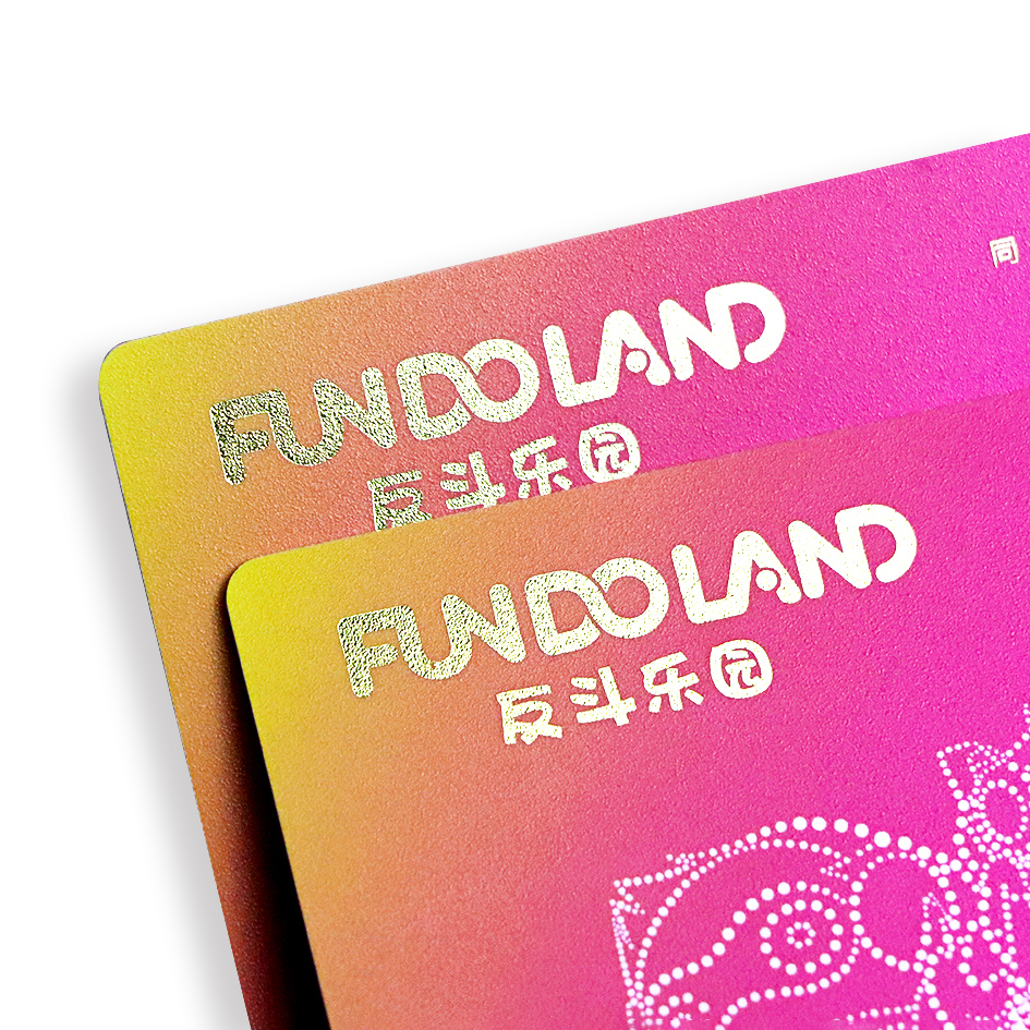 Customized printing gold foil stamping contactless ic card-Card ...