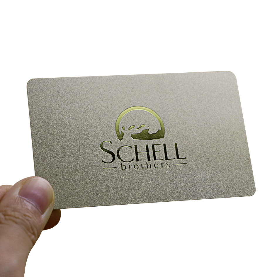 Custom Printable Gold Foil Stamping PVC Membership Card-Card Supplier ...