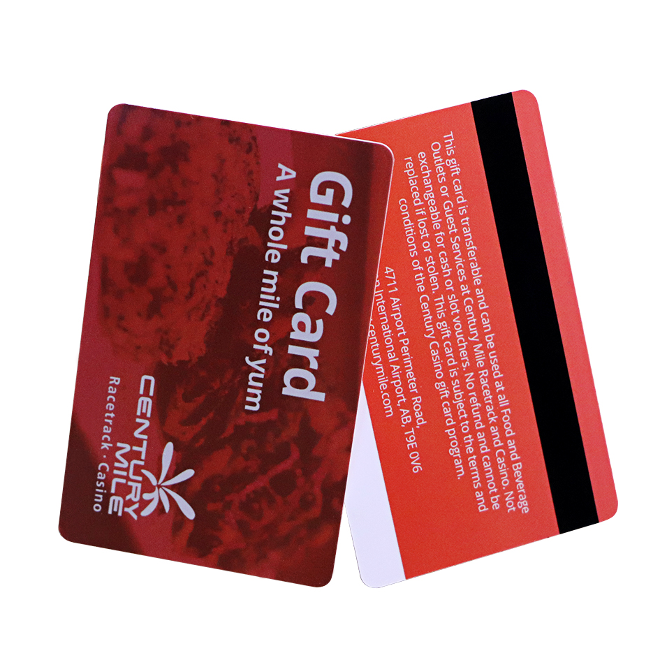 Custom Gift Card With Narrow Magnetic Stripe-Card Supplier Smart One