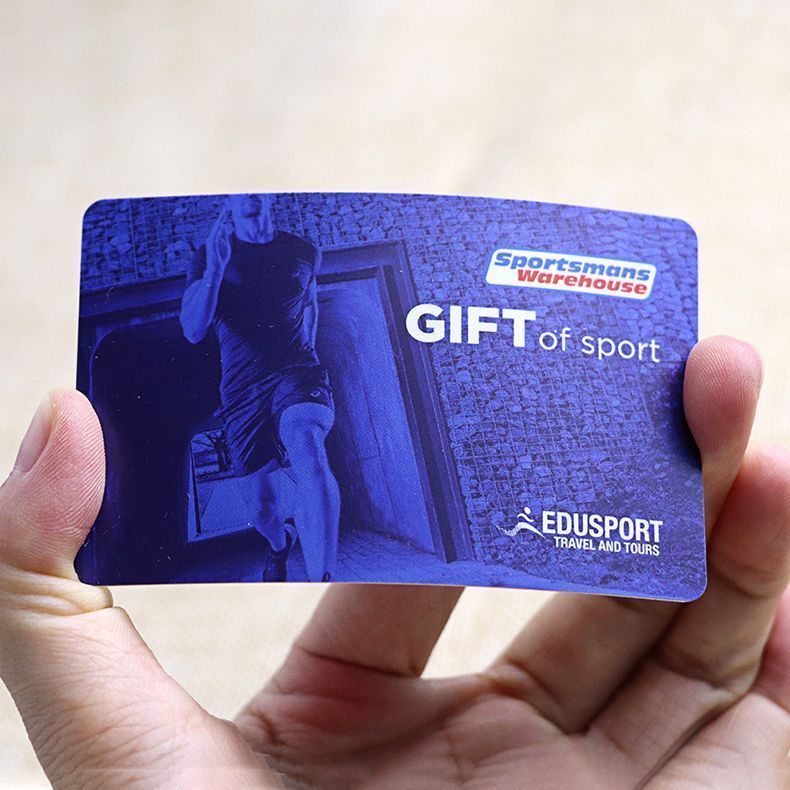Outdoor Sports Store Gift Card Printing With Barcode-Card Supplier ...