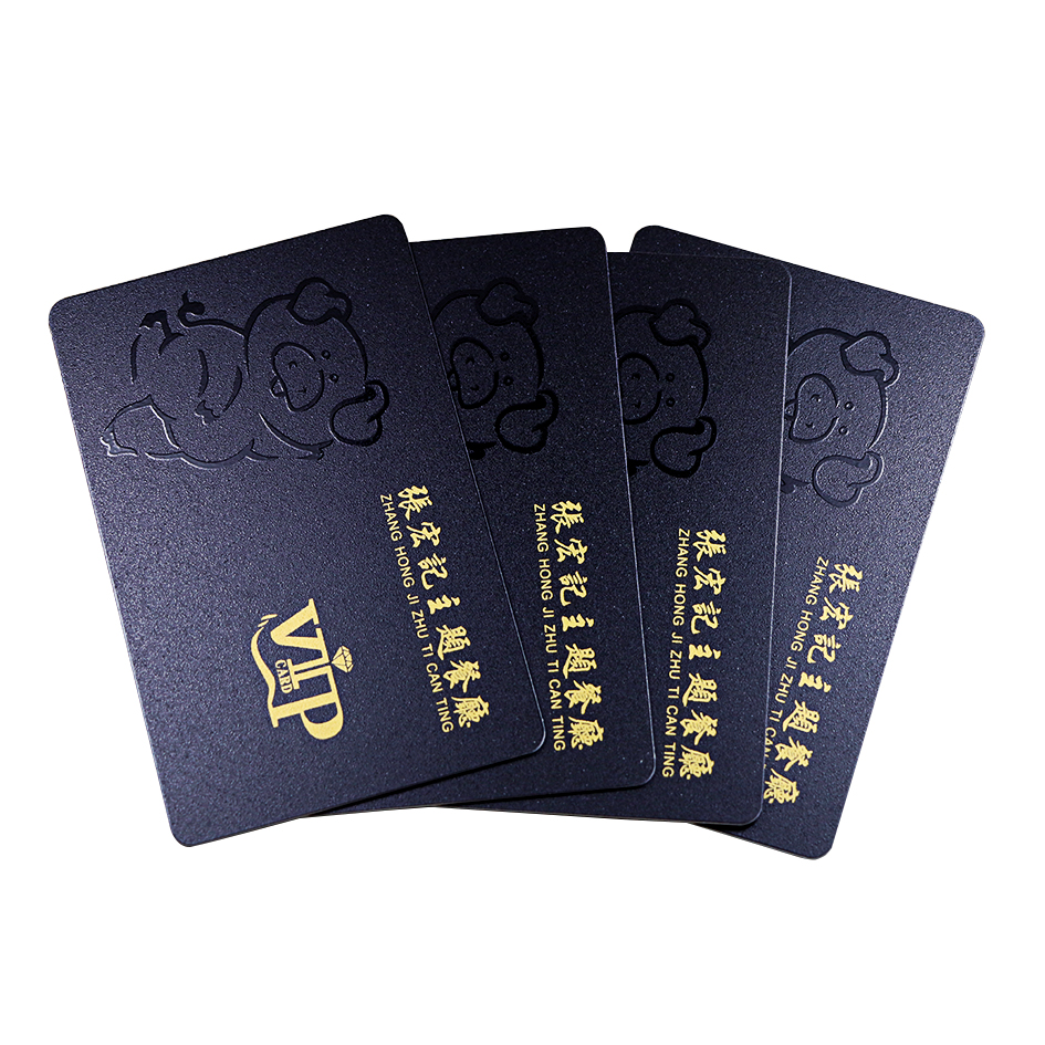 Frosted Finish Printed Custom Plastic VIP Card-Card Supplier Smart One