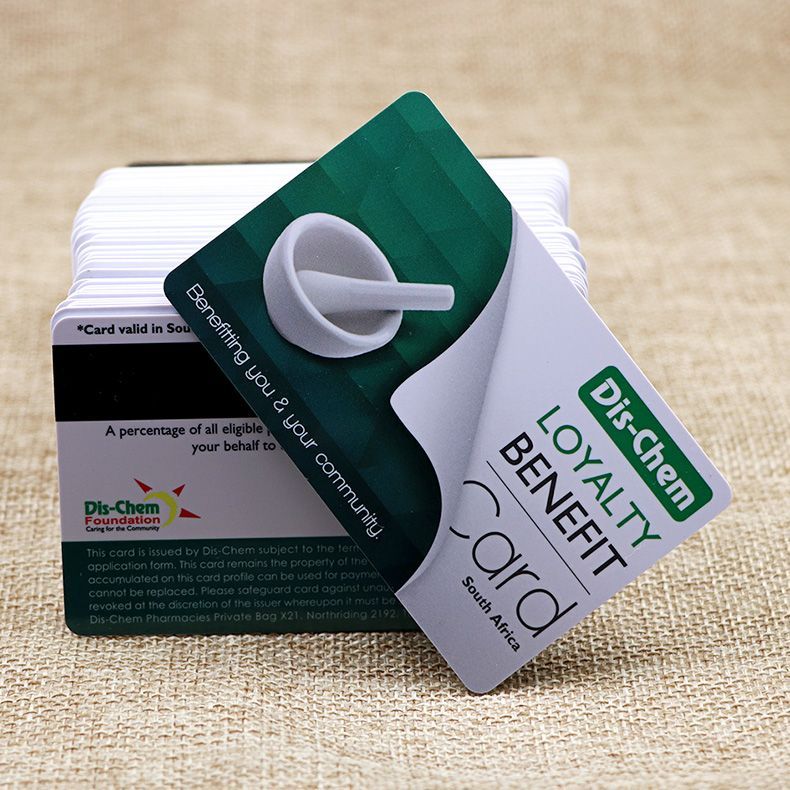 Customized Retail Pharmacy Plastic Loyalty Card-Card Supplier Smart One
