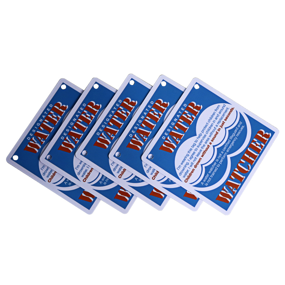 Square Employee Card For Water Watcher-Card Supplier Smart One