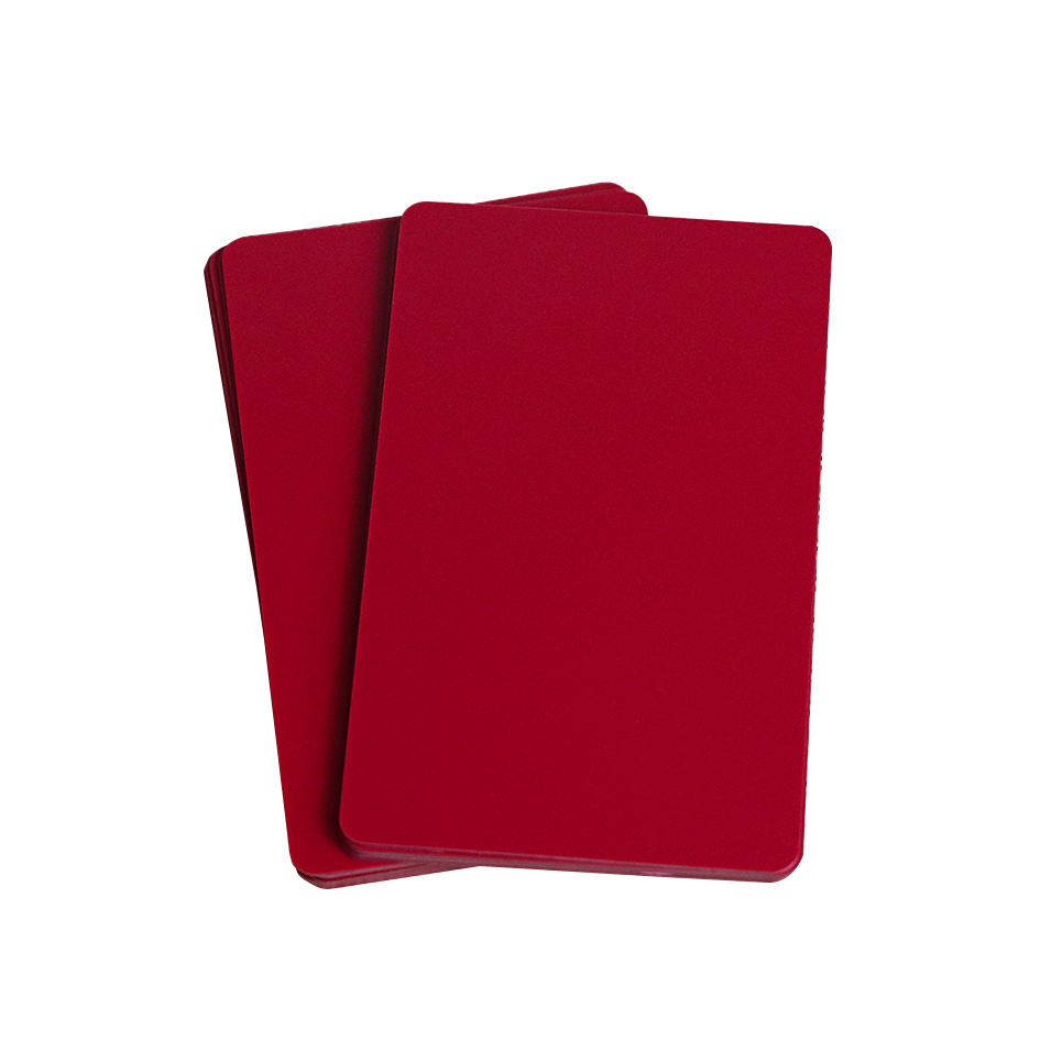 Blank Colored Plastic Card-Card Supplier Smart One