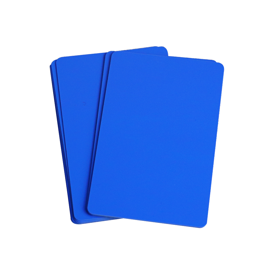 Blank Colored Plastic Card-Card Supplier Smart One