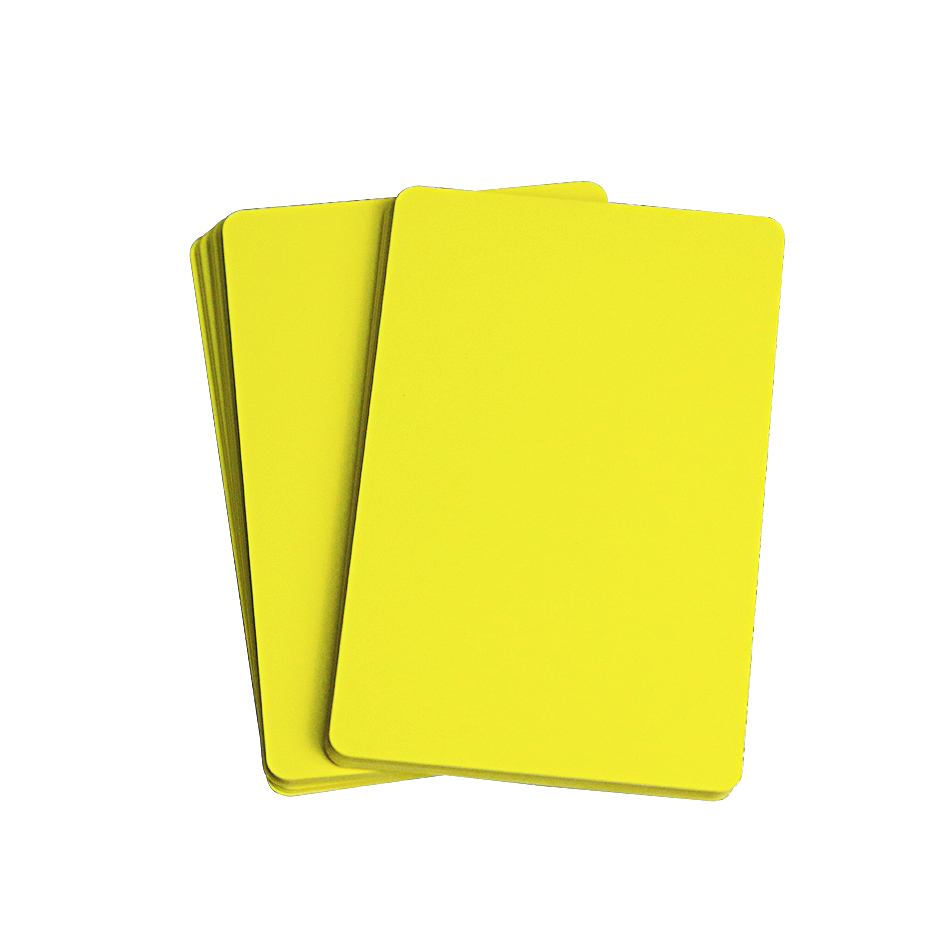 Blank Colored Plastic Card-Card Supplier Smart One