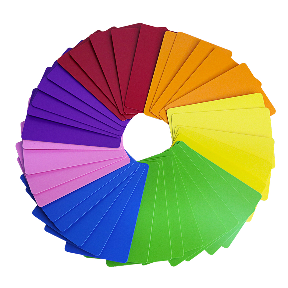Blank Colored Plastic Card-Card Supplier Smart One