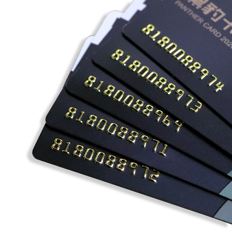 Local Brushed Membeship Card With Gold Magnetic Stripe-Card Supplier ...