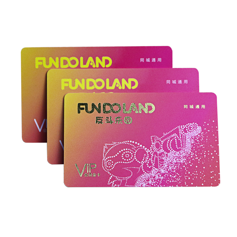 Customized printing gold foil stamping contactless ic card-Card ...