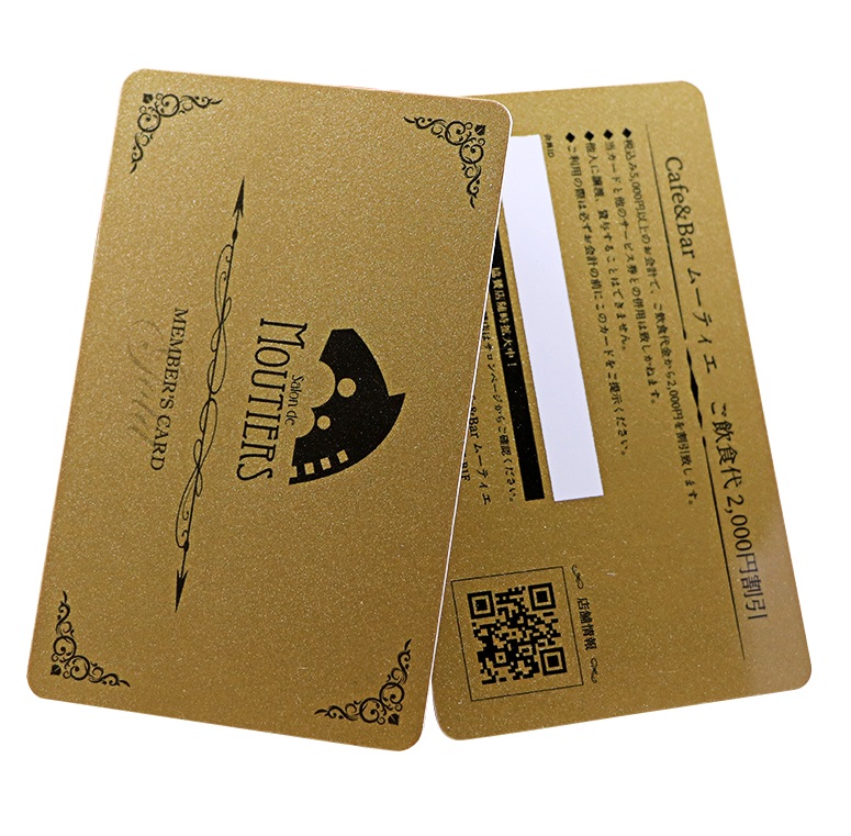 Elevate Your Brand With Gold Metallic Plastic Cards-Card Supplier Smart One