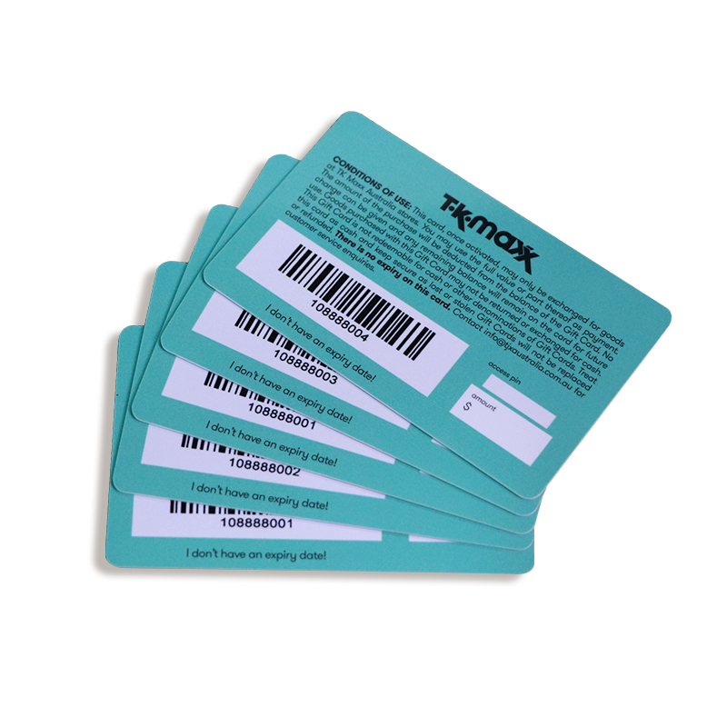Glossy Plastic Gift Card With Personalized UV Barcode-Card Supplier ...
